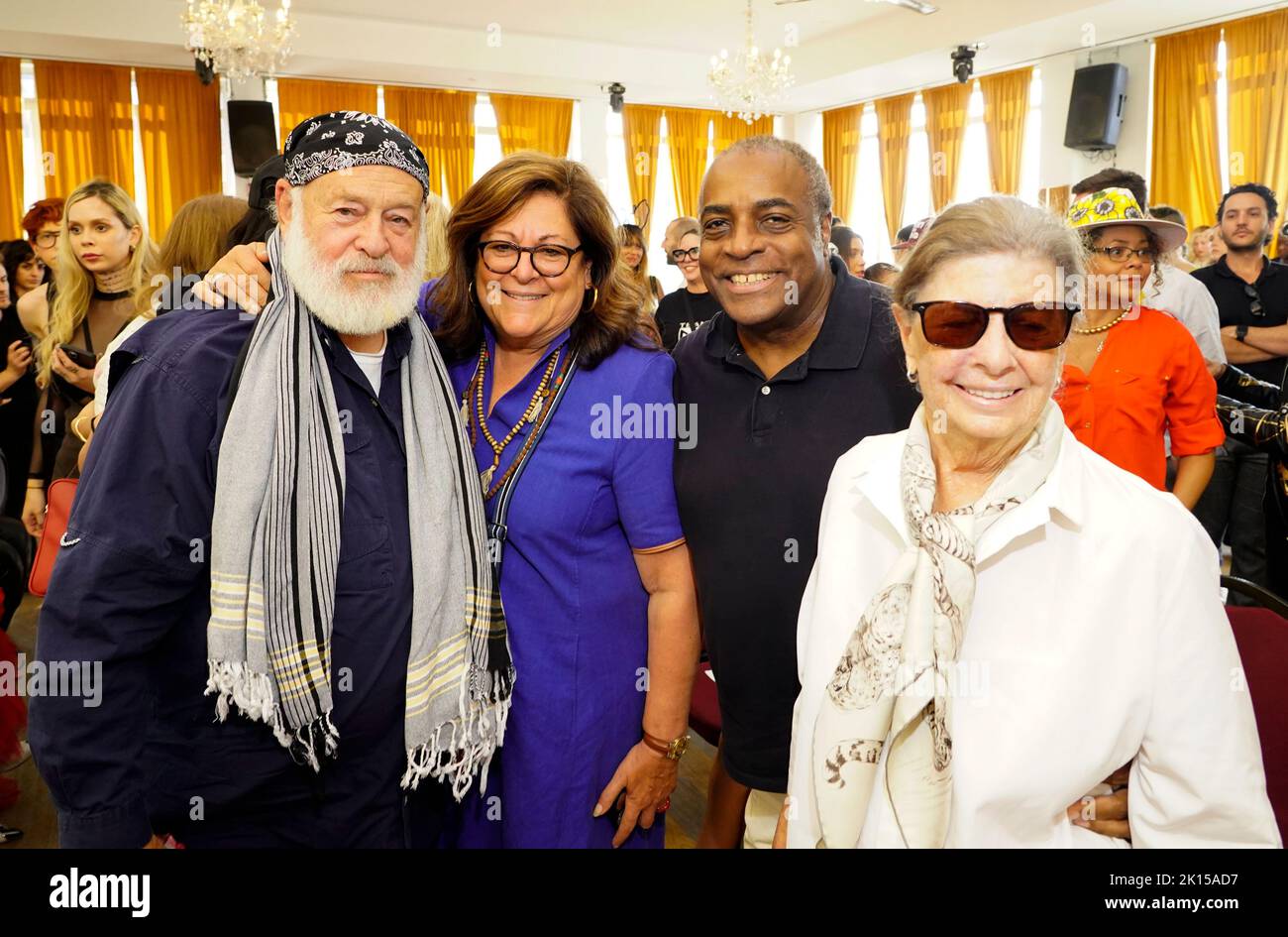 09.14.2022 New York, New York Bruce Weber, Fern Mallis, Jeffrey Banks ...