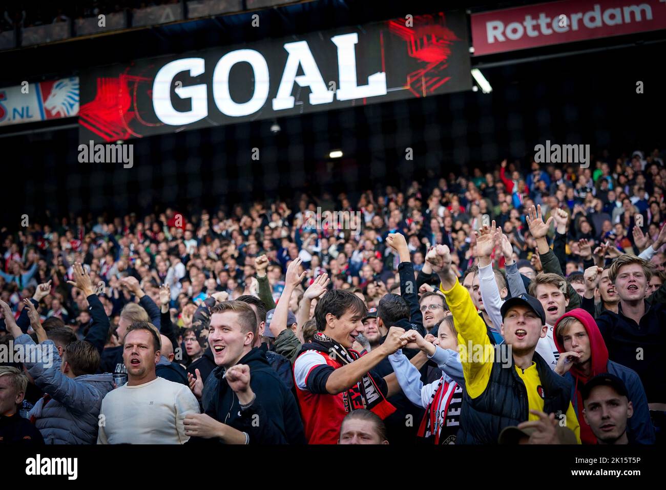 ROTTERDAM , 15-09-2022 , Stadion Feijenoord , De Kuip , UEFA Europa ...