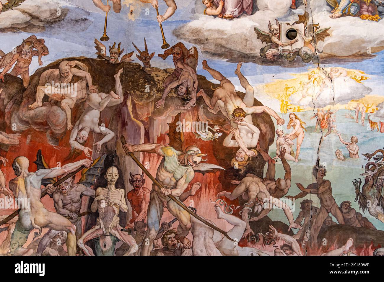 Kathedrale von Florenz - Dom Santa Maria del Fiore Brunelleschi Kuppel ...