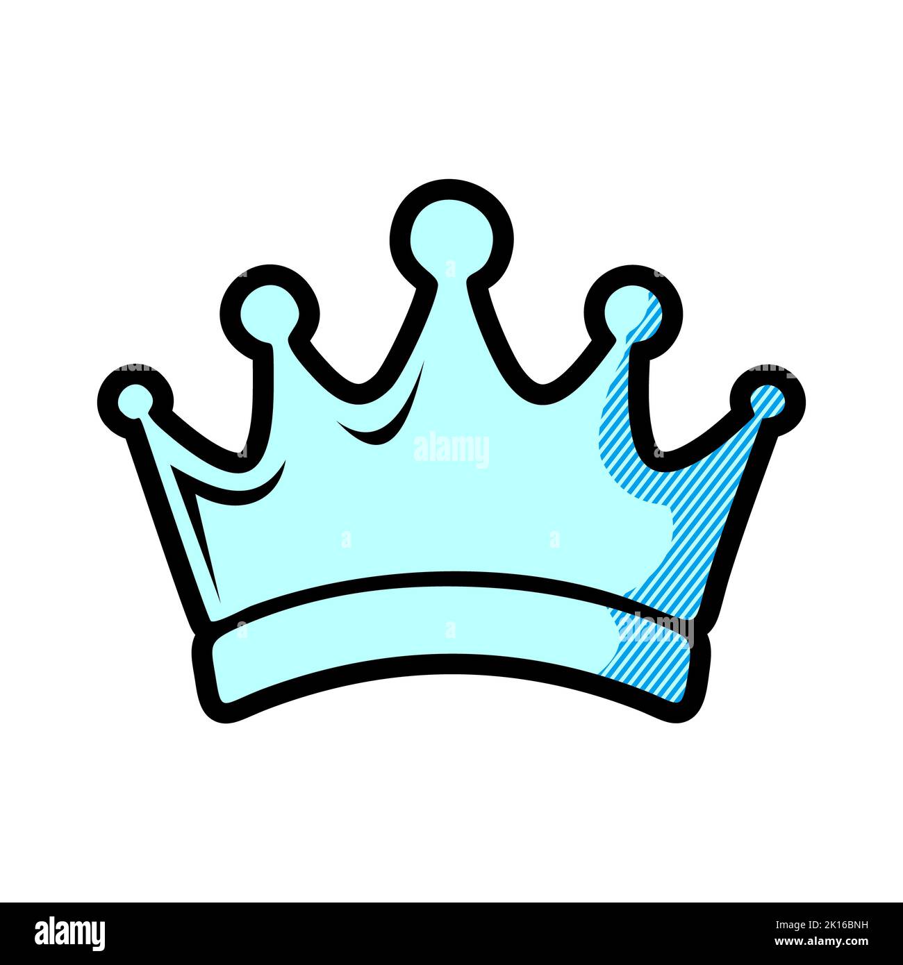 König krone logo vektor -Fotos und -Bildmaterial in hoher Auflösung – Alamy
