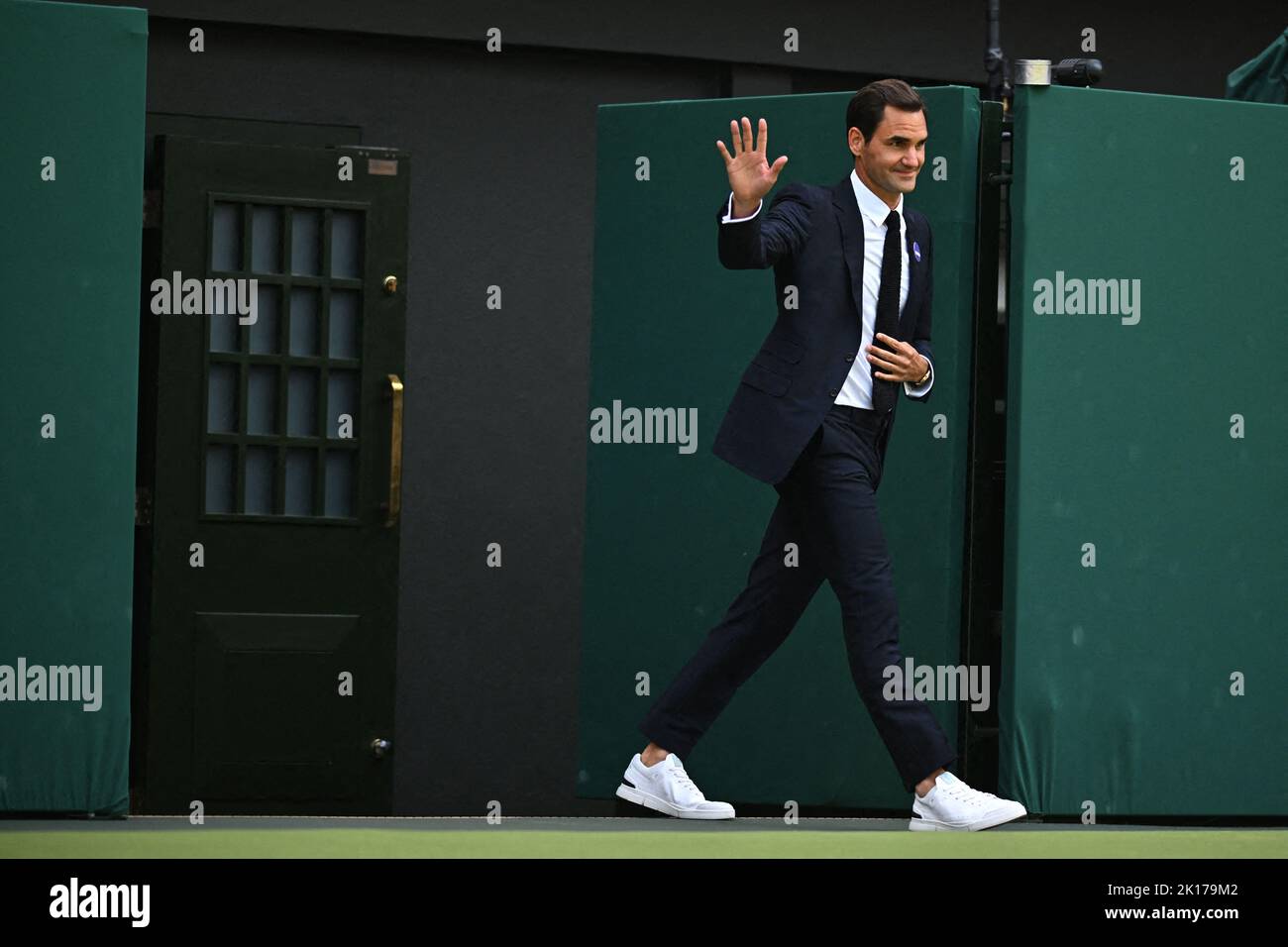 Datei Foto - Roger Federer (SUI) war bei der Hundertjahrfeier, die auf ...