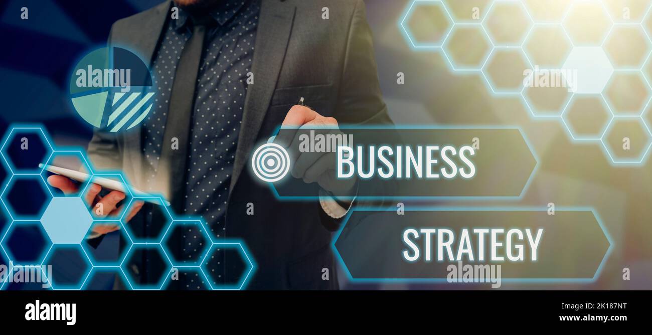 Konzeptionelle Bildunterschrift Business StrategyManagement Spielplan ...