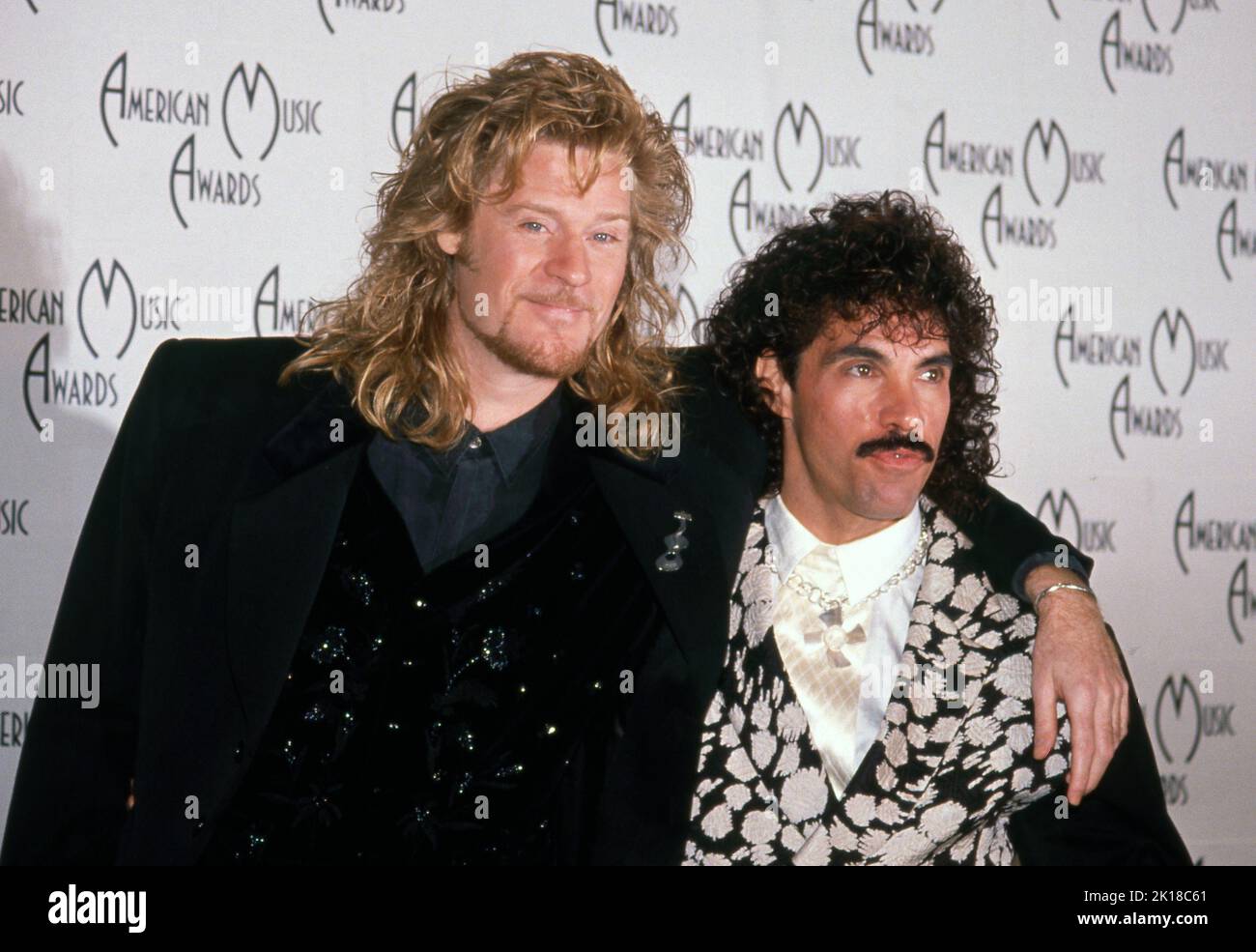 Daryl Hall und John Oates bei den Annual American Music Awards 16. am ...