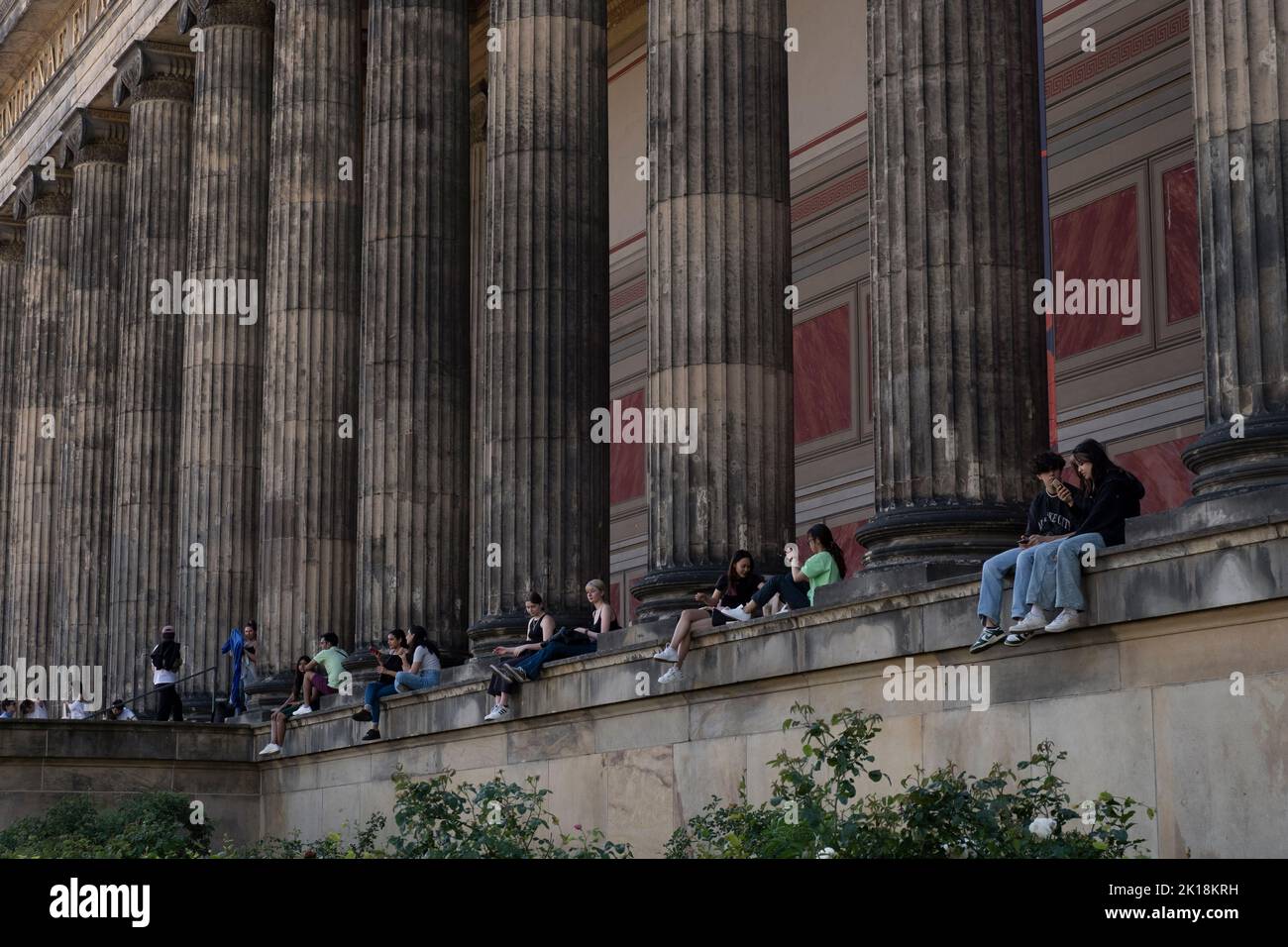 Das Alte Museum ist Teil des UNESCO-Weltkulturerbes. Erbaut von 1825 ...