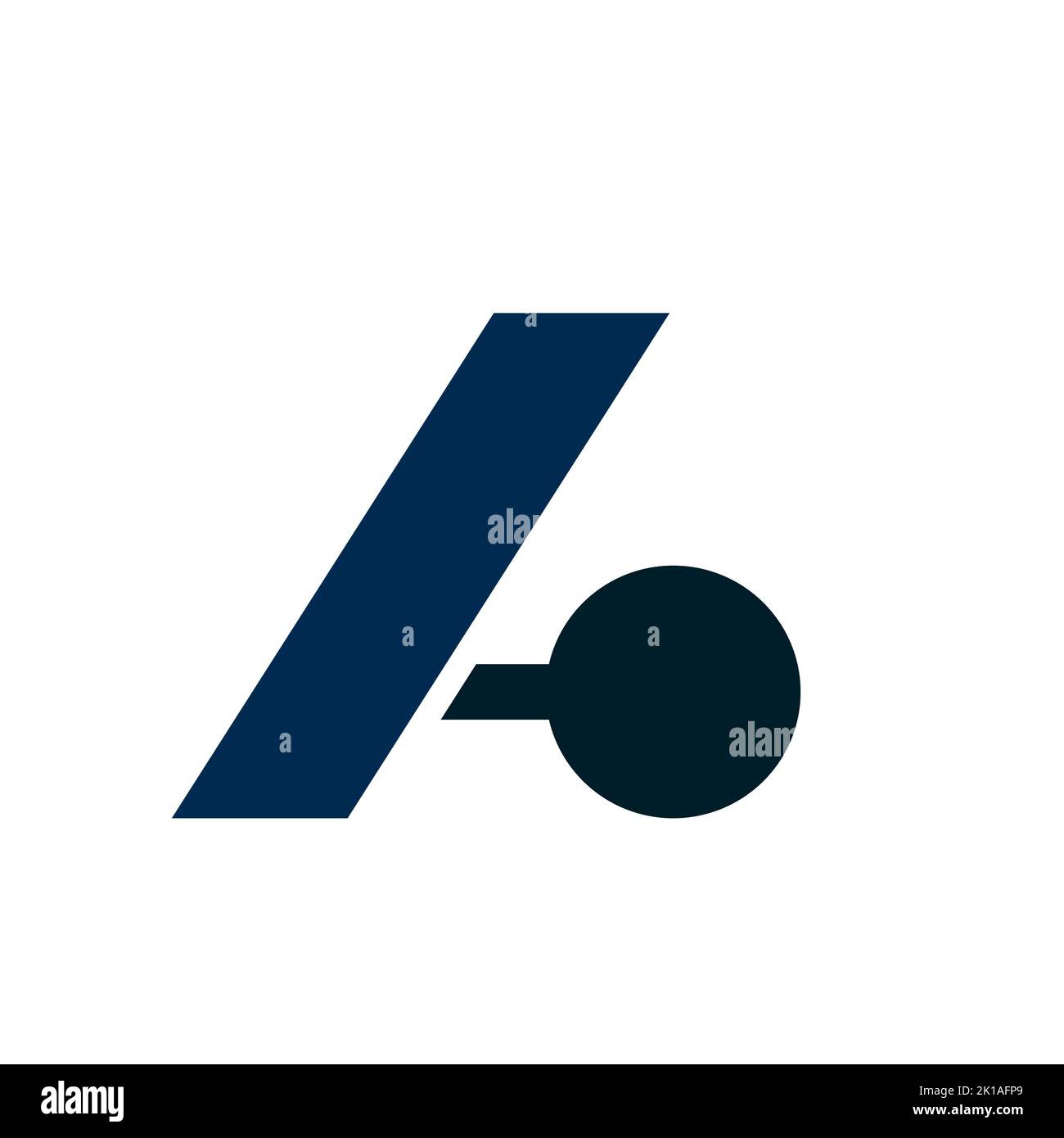 Ein Logo, Ein Logo-Design, eine Initiale Ein Logo, ein Circle-A-Logo ...