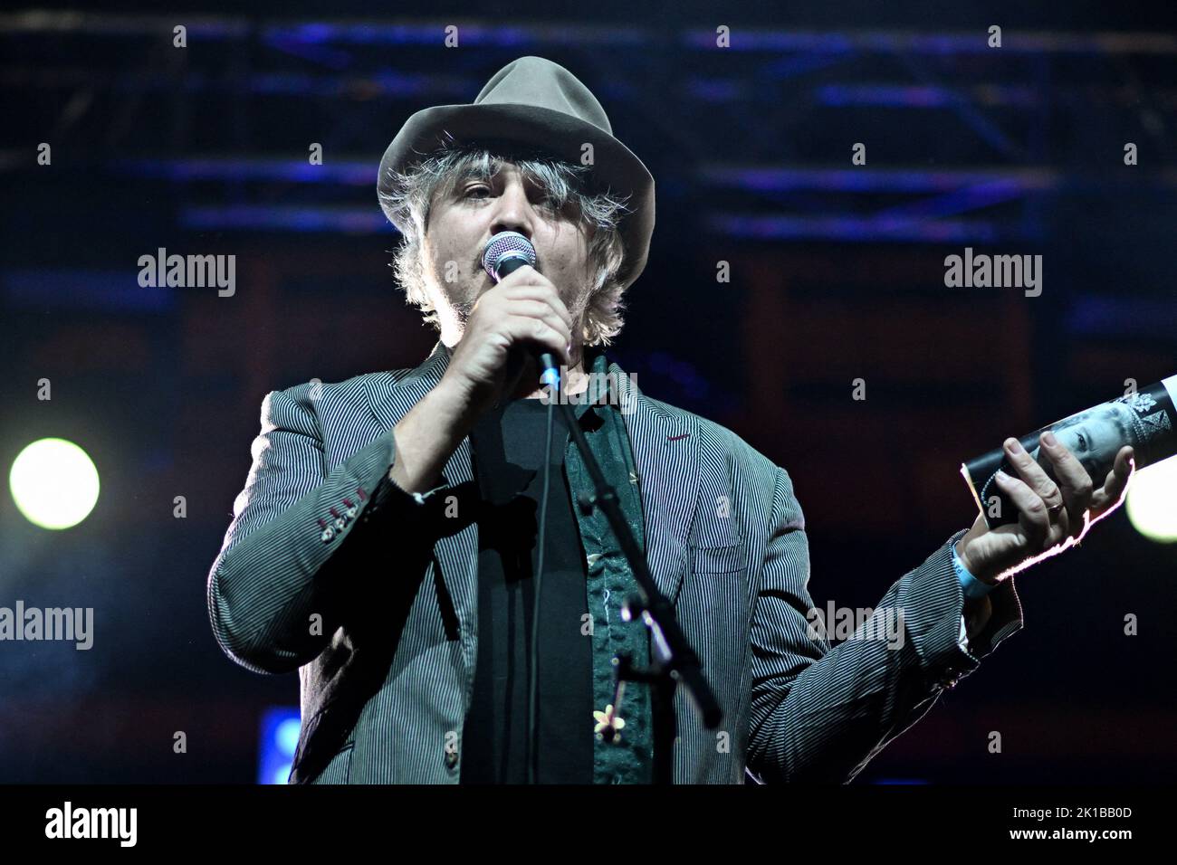 Paris, Frankreich. 16. September 2022. Pete Doherty und Fred Lo treten ...