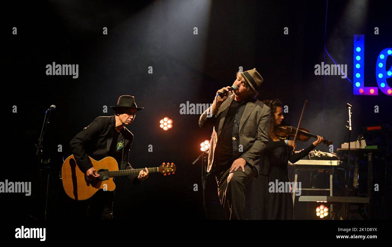 Pete Doherty und Fred Lo treten am 16. September 2022 beim Festival ...