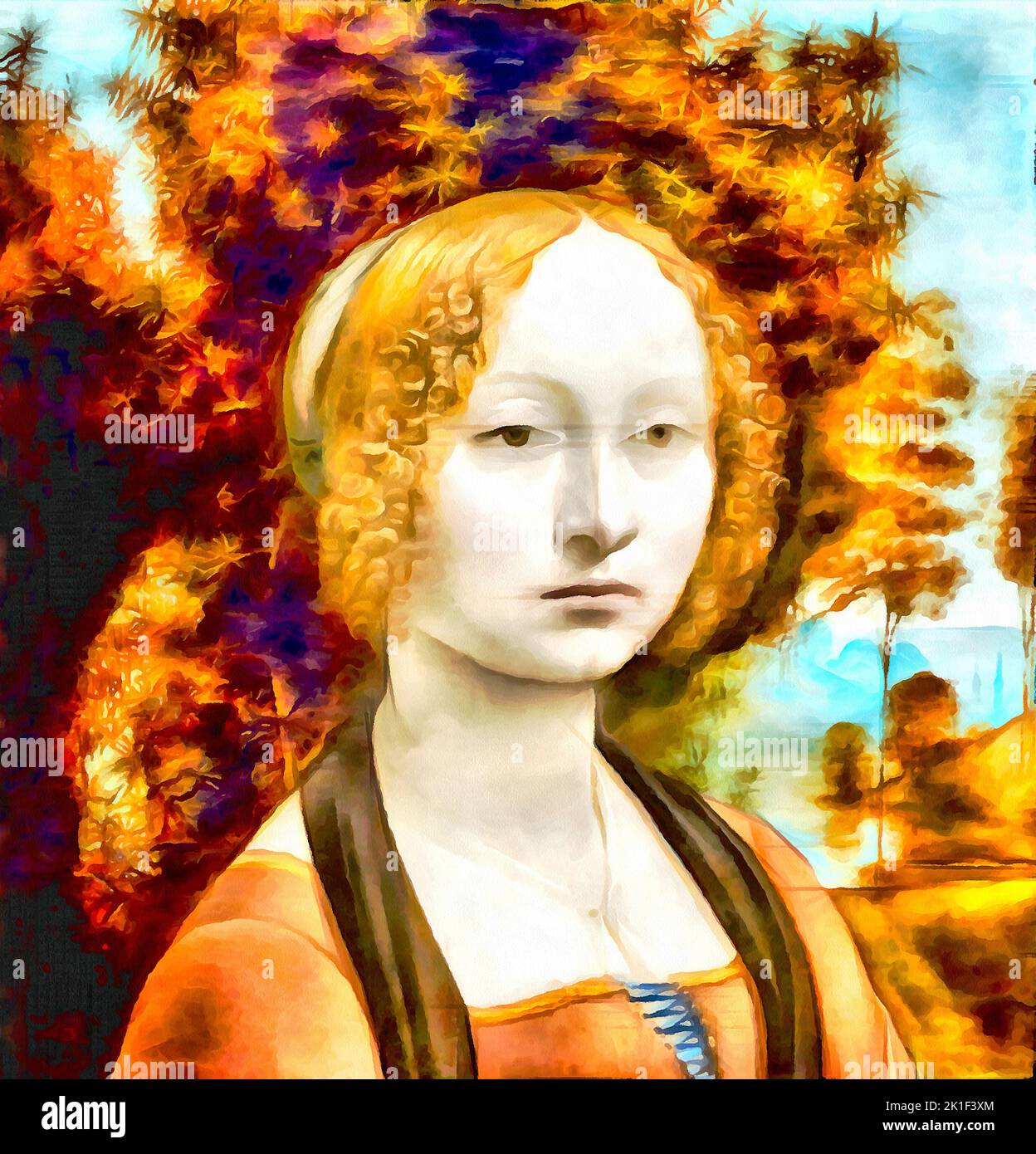 Portret ginevra de benci -Fotos und -Bildmaterial in hoher Auflösung ...