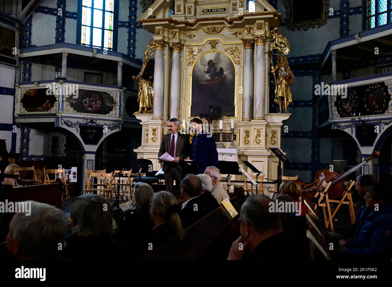 Stephan Rauhut beim Eröffnungskonzert des 33. Schlesischen Musikfest in ...
