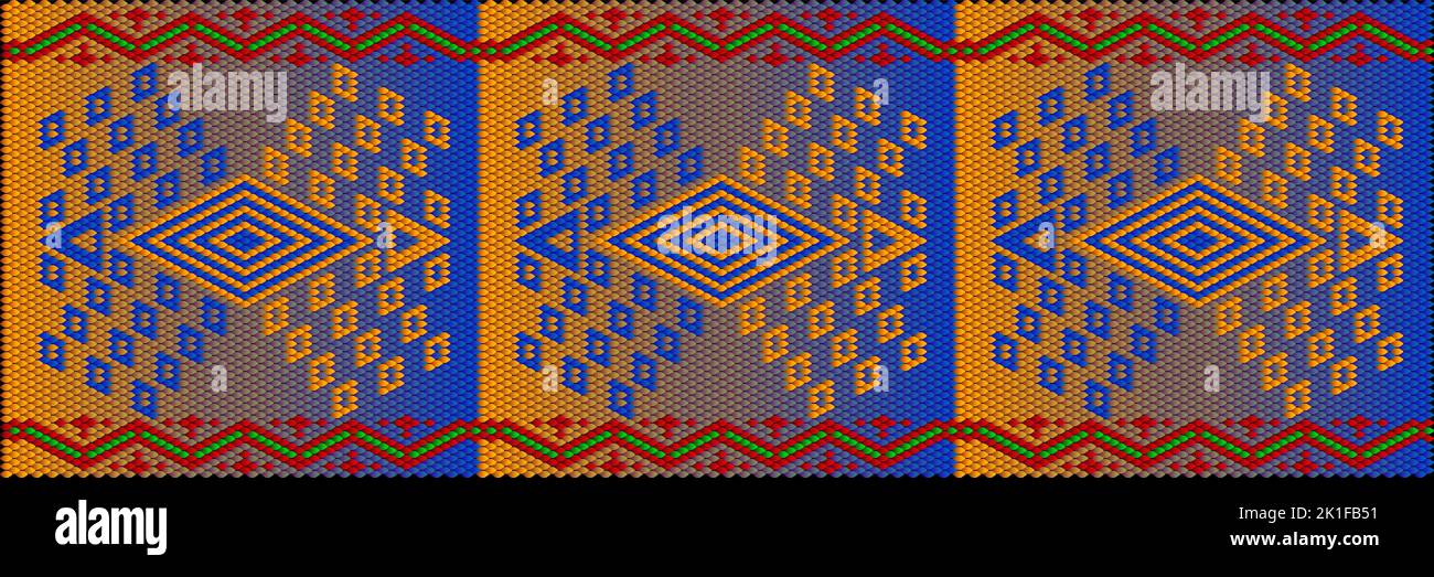 Eine traditionelle Zierde von Völkern und Ländern Lateinamerikas, in ...