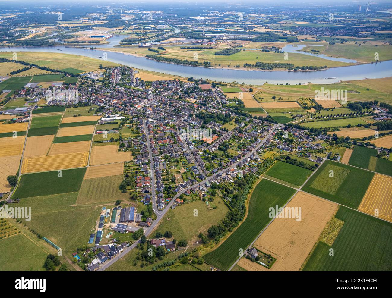 Naturschutzgebiet rheinaue zwischen buderich und perrich -Fotos und ...
