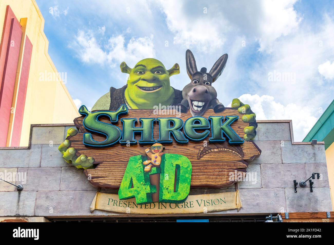 Shrek logo -Fotos und -Bildmaterial in hoher Auflösung – Alamy