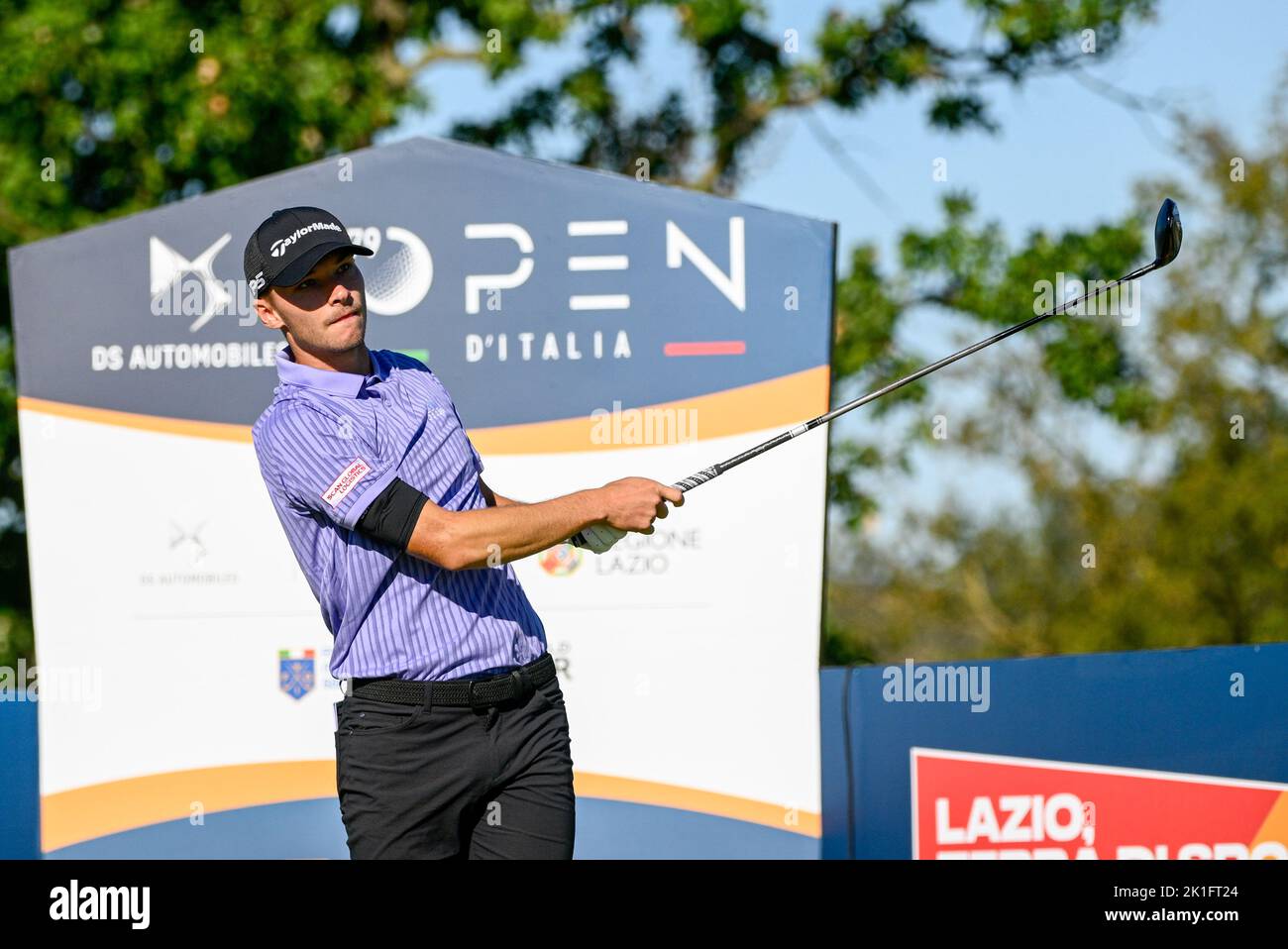 Nicolai Hojgaard (DEN) während der DS Automobiles Italyan Golf Open ...
