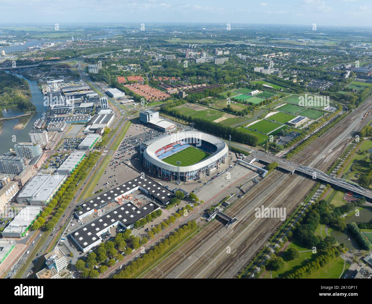Rotterdam, 17.. September 2022, Niederlande. Stadion Feijenoord, De ...