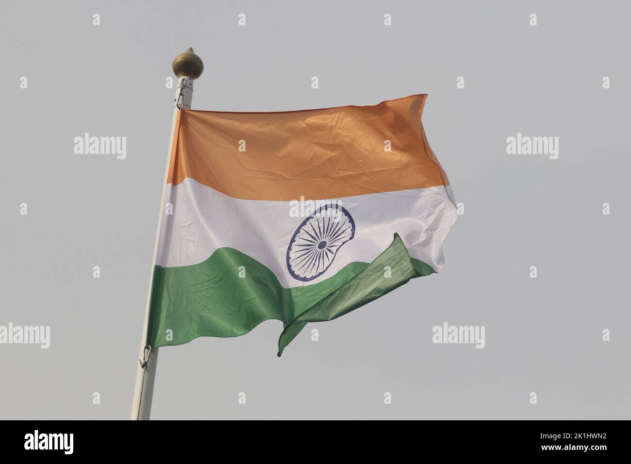 Die Flagge Indiens A in der Galerie der Flaggen der teilnehmenden ...