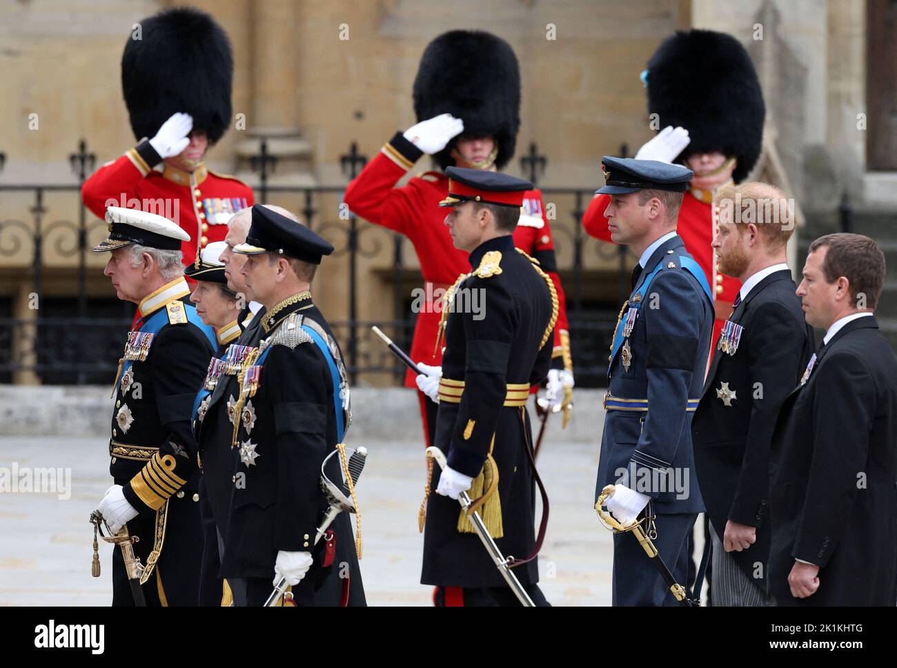 Das Bild, das von der Royal Rota-Position außerhalb des Queen Elizabeth ...