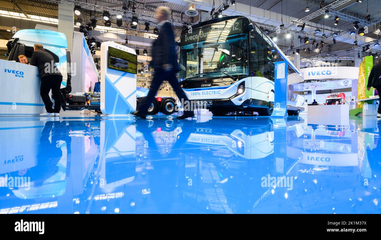 Hannover, Deutschland. 19. September 2022. Auf der Internationalen Automobil-Ausstellung IAA ...