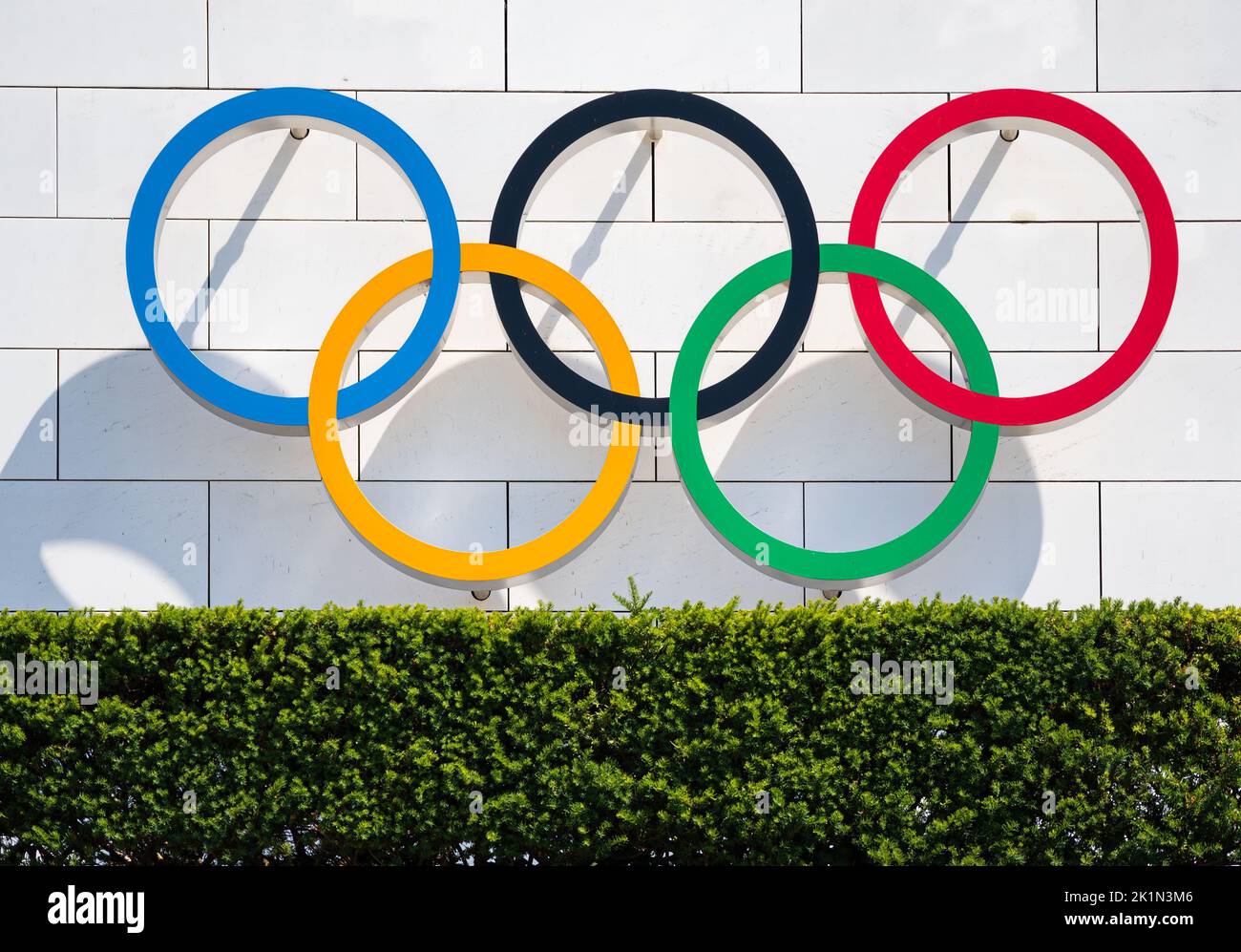 Logo olympische ringe -Fotos und -Bildmaterial in hoher Auflösung – Alamy