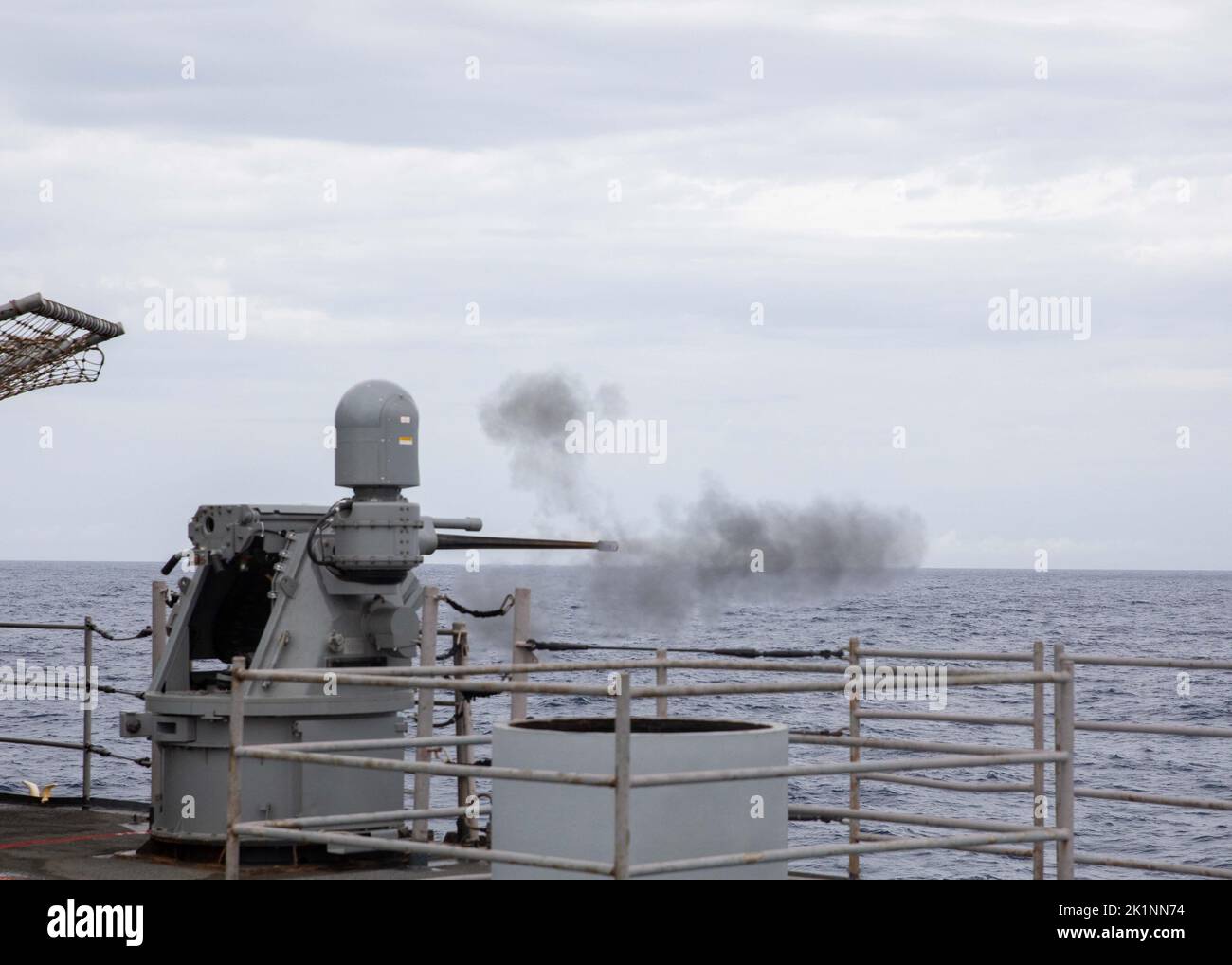 220916-N-TC847-1064 ADRIA (SEPT 16, 2022) Vom Raketendeck des ...