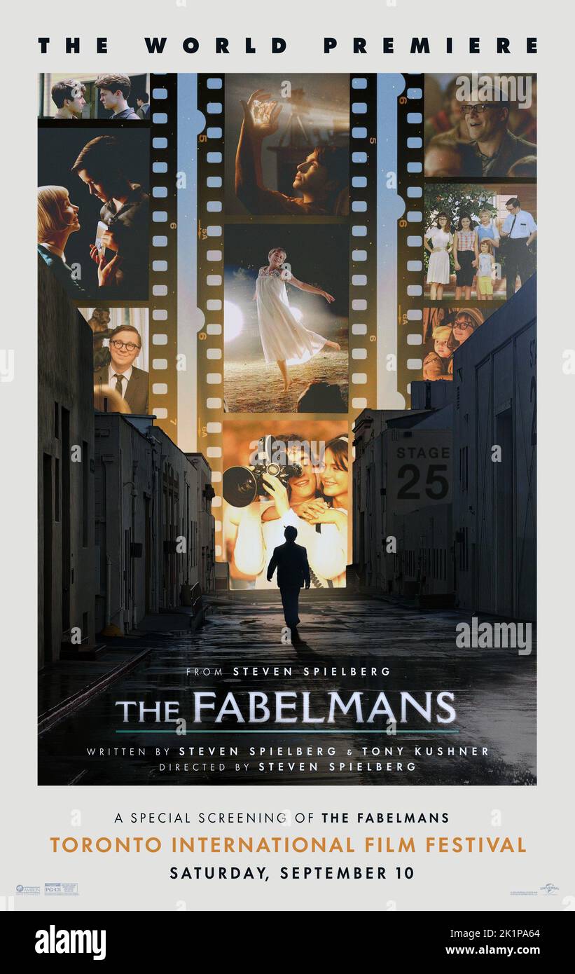 THE FABELMANS, US-Poster, linke Spalte von oben: Gabriel LaBelle (oben ...