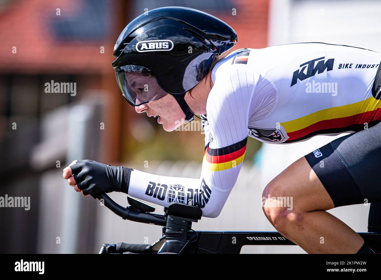 WOLLONGONG, AUSTRALIEN - 20. SEPTEMBER: CZAPLA Justyna während der UCI ...