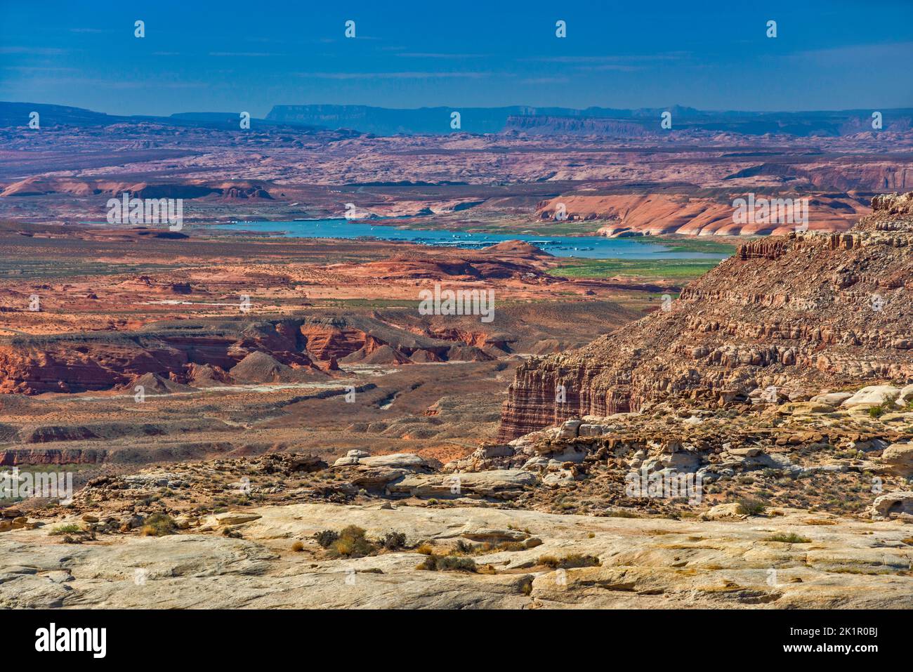 Lake Powell, von der Notom-Bullfrog Road aka Burr Trail Road, Navajo ...