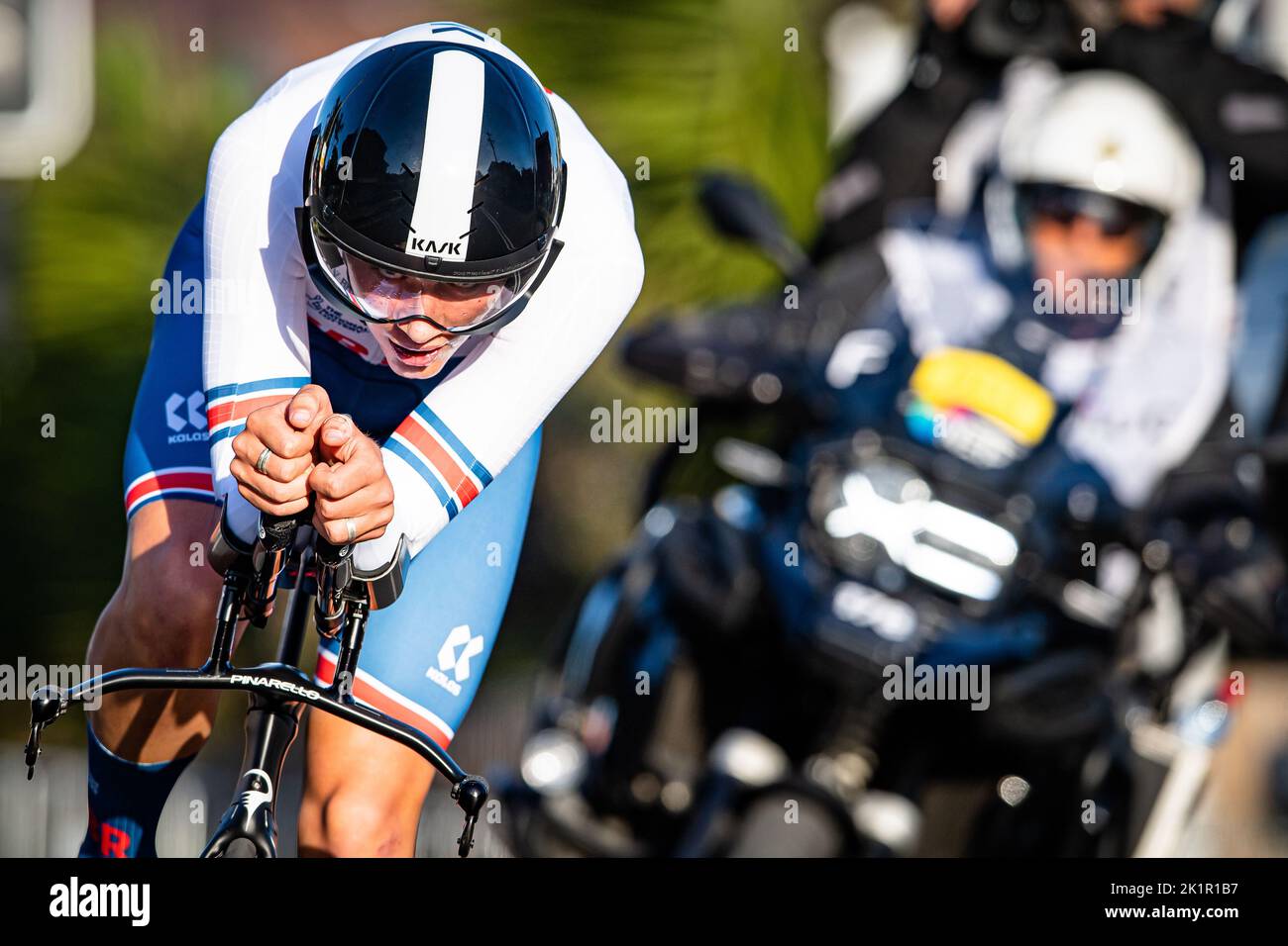 WOLLONGONG, AUSTRALIEN - 20. SEPTEMBER: TARLING Joshua während der UCI ...