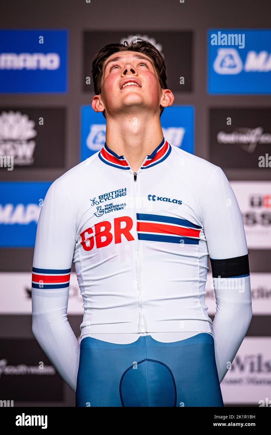 WOLLONGONG, AUSTRALIEN - 20. SEPTEMBER: TARLING Joshua während der UCI ...