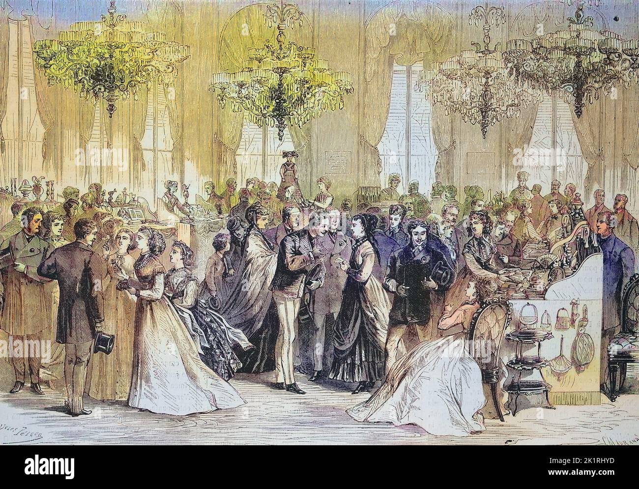 Wohltätigkeitsveranstaltung und Verkauf im Ministerium für ausländische ...