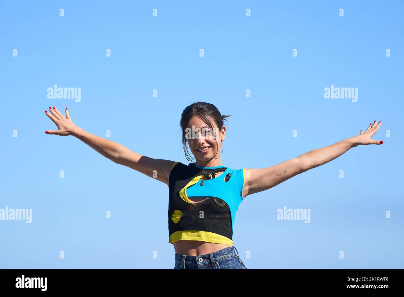 Donostia / San Sebastian. Spanien. 20220920, Anna Castillo besuchte ...