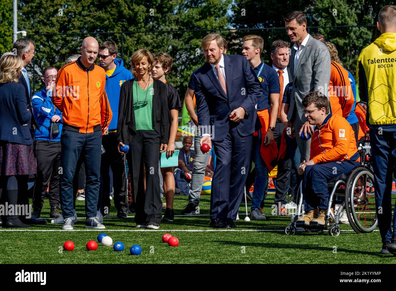 Amsterdam, Niederlande. 21. September 2022. König Willem-Alexander von ...
