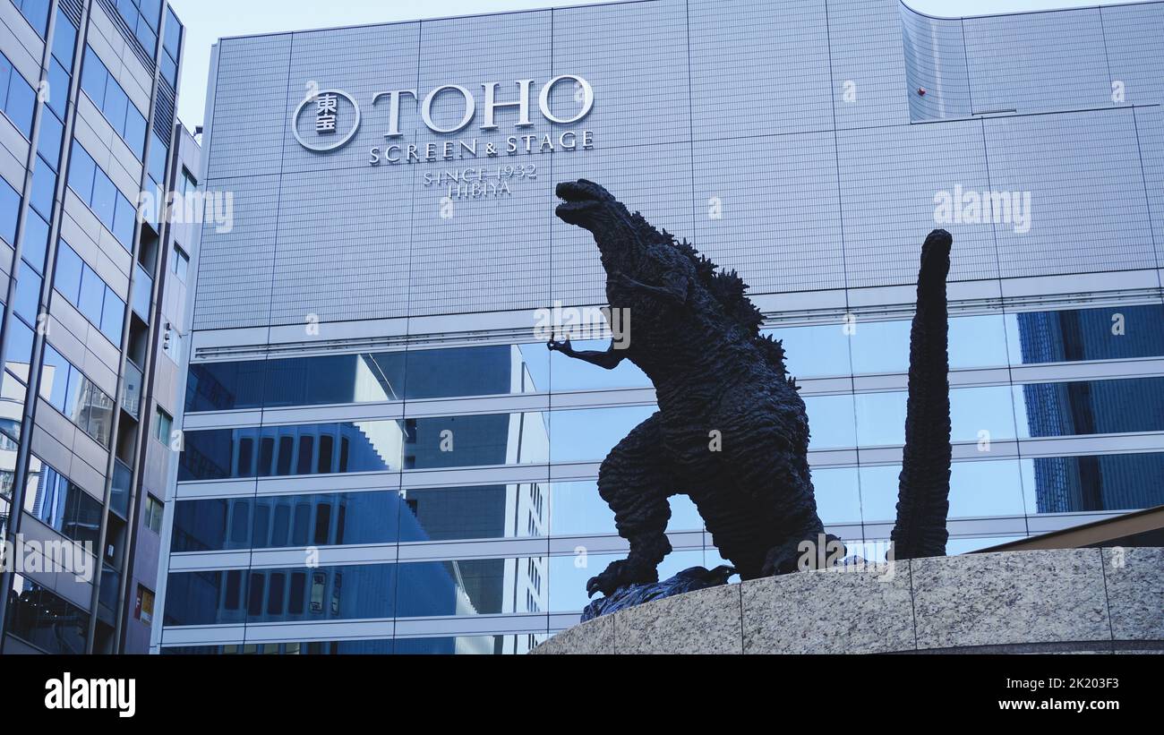 Head godzilla tokyo japan -Fotos und -Bildmaterial in hoher Auflösung ...