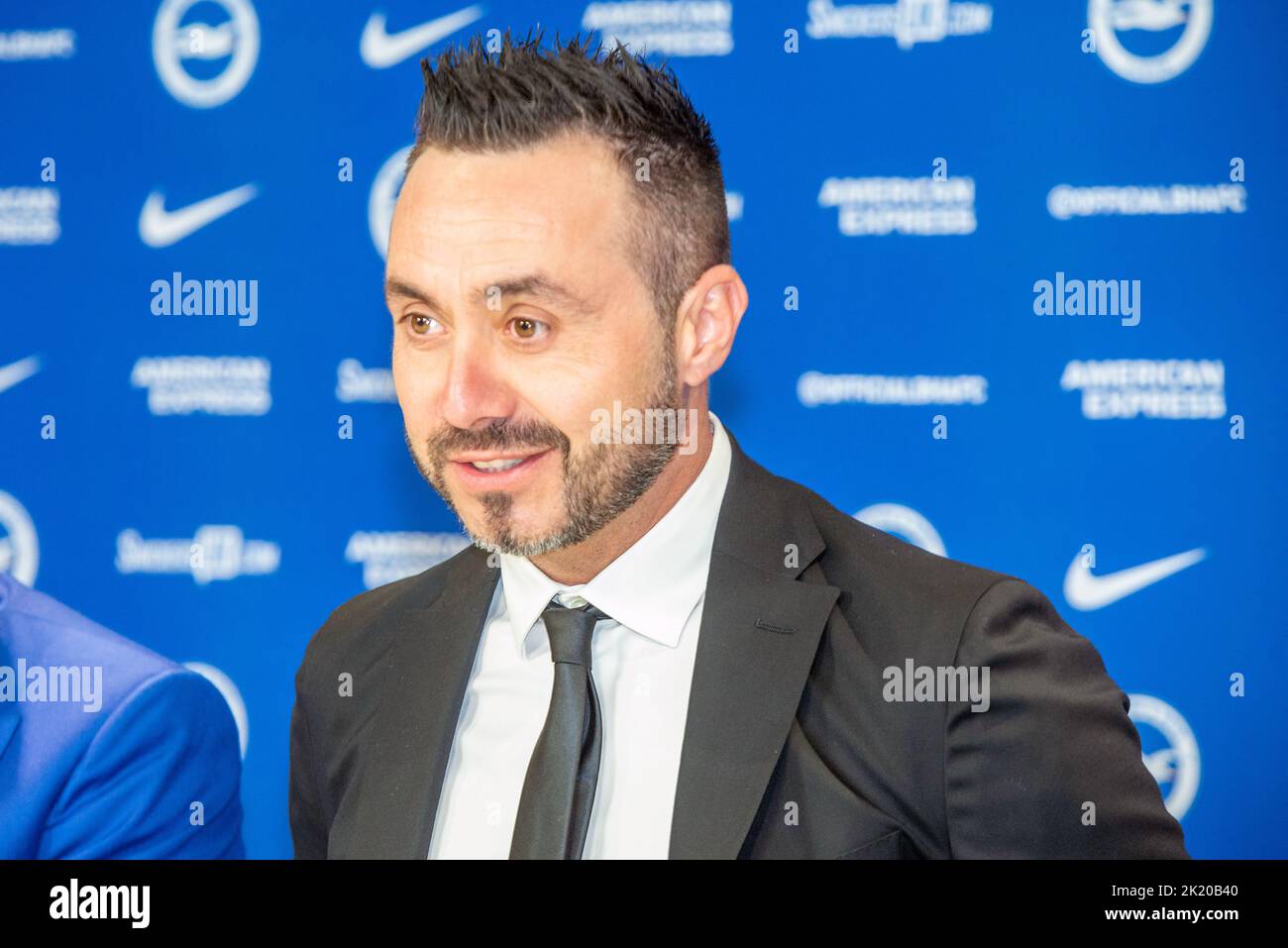 Brighton, 20. 2022. September: Roberto de Zerbi, der neue Manager von ...