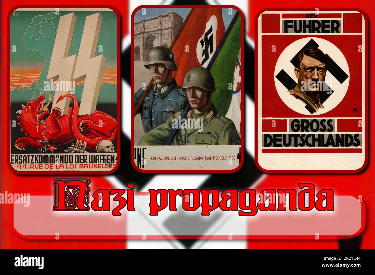 Rassistische nazi holocaust propaganda -Fotos und -Bildmaterial in ...
