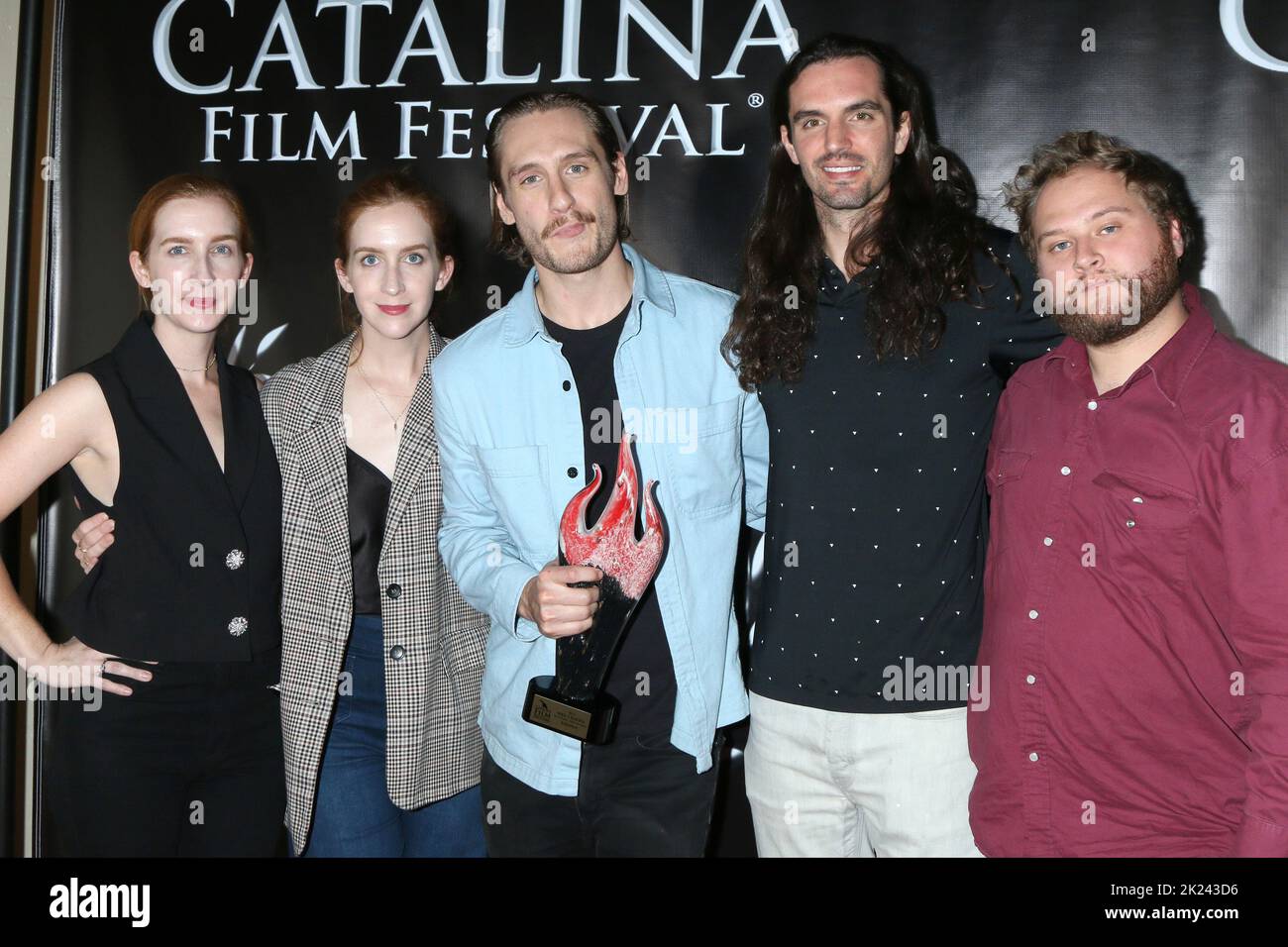 LOS ANGELES - SEP 21: Alexis Stier, Megan Stier, Austin Lewis, Jeff ...