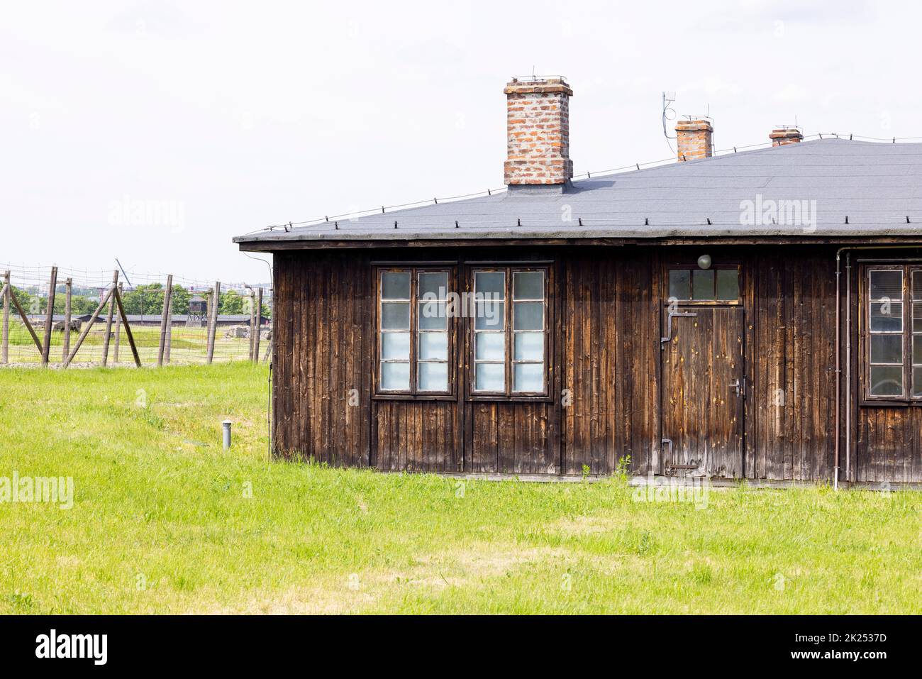 Majdanek; Lublin; Polen - 25. Mai 2022: Konzentrations- und ...