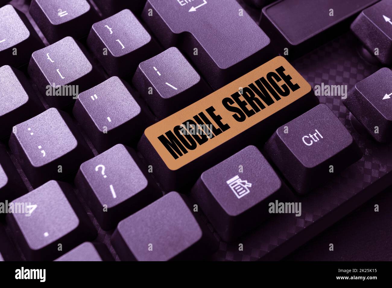 Mobile Service für Textanzeige wird geschrieben. Konzeptfoto ... Mobile Service für Textanzeige wird geschrieben. Konzeptfoto ...