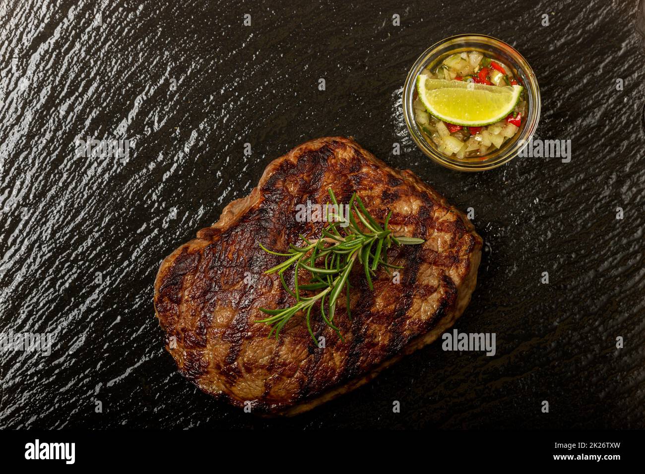 Black angus steak -Fotos und -Bildmaterial in hoher Auflösung – Alamy