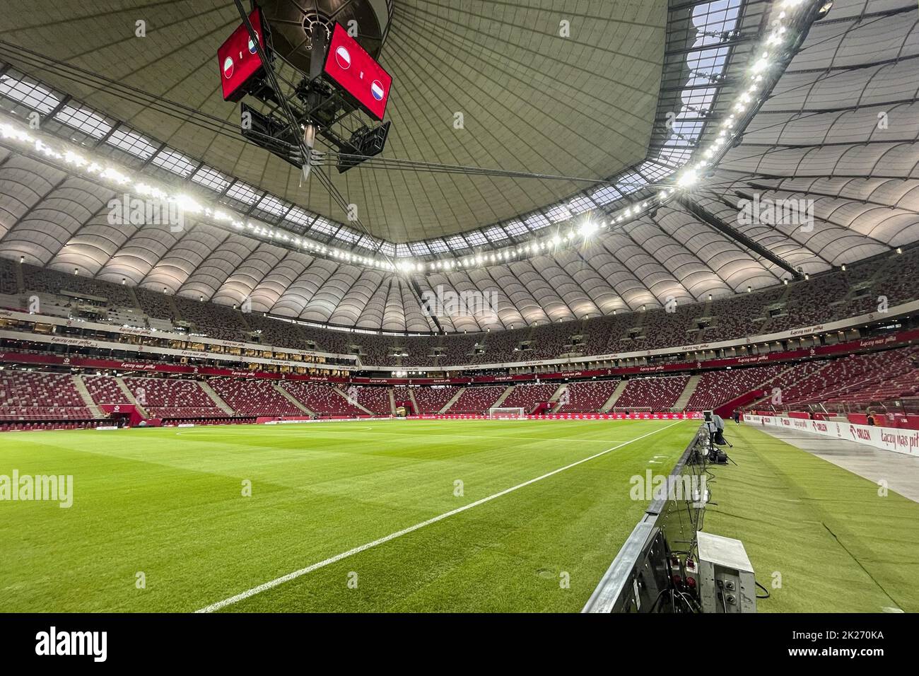 WARSCHAU, Stadion Narodowy, 22-09-2022 , Saison 2022 / 2023 , UEFA ...