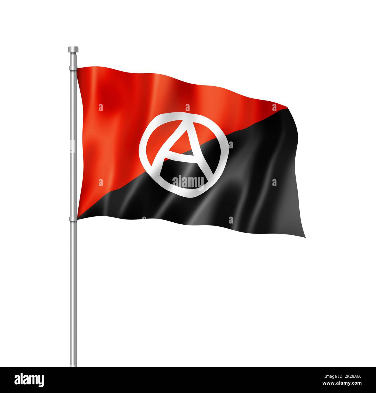 Anarchistische flagge -Fotos und -Bildmaterial in hoher Auflösung – Alamy