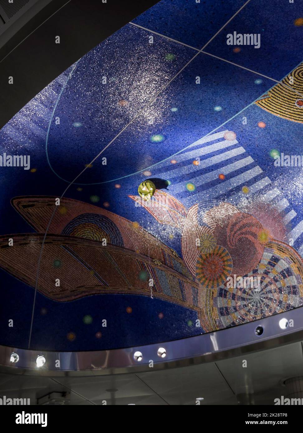 Am Mittwoch, den 7. September 022, findet ein „Happy Face“-Ballon ...