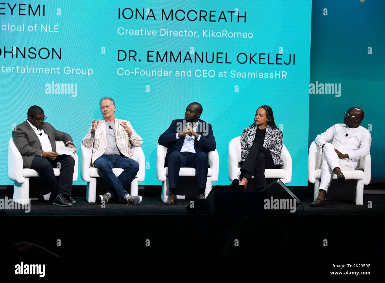 09/19/2022 New York, New York Yinka Adegoke, Grant Johnson, Dr ...