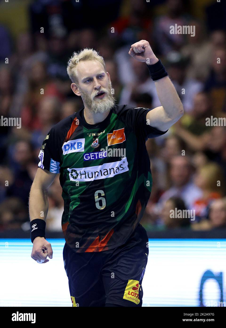 Magdeburg, Deutschland. 21. September 2022. Handball: Champions League ...