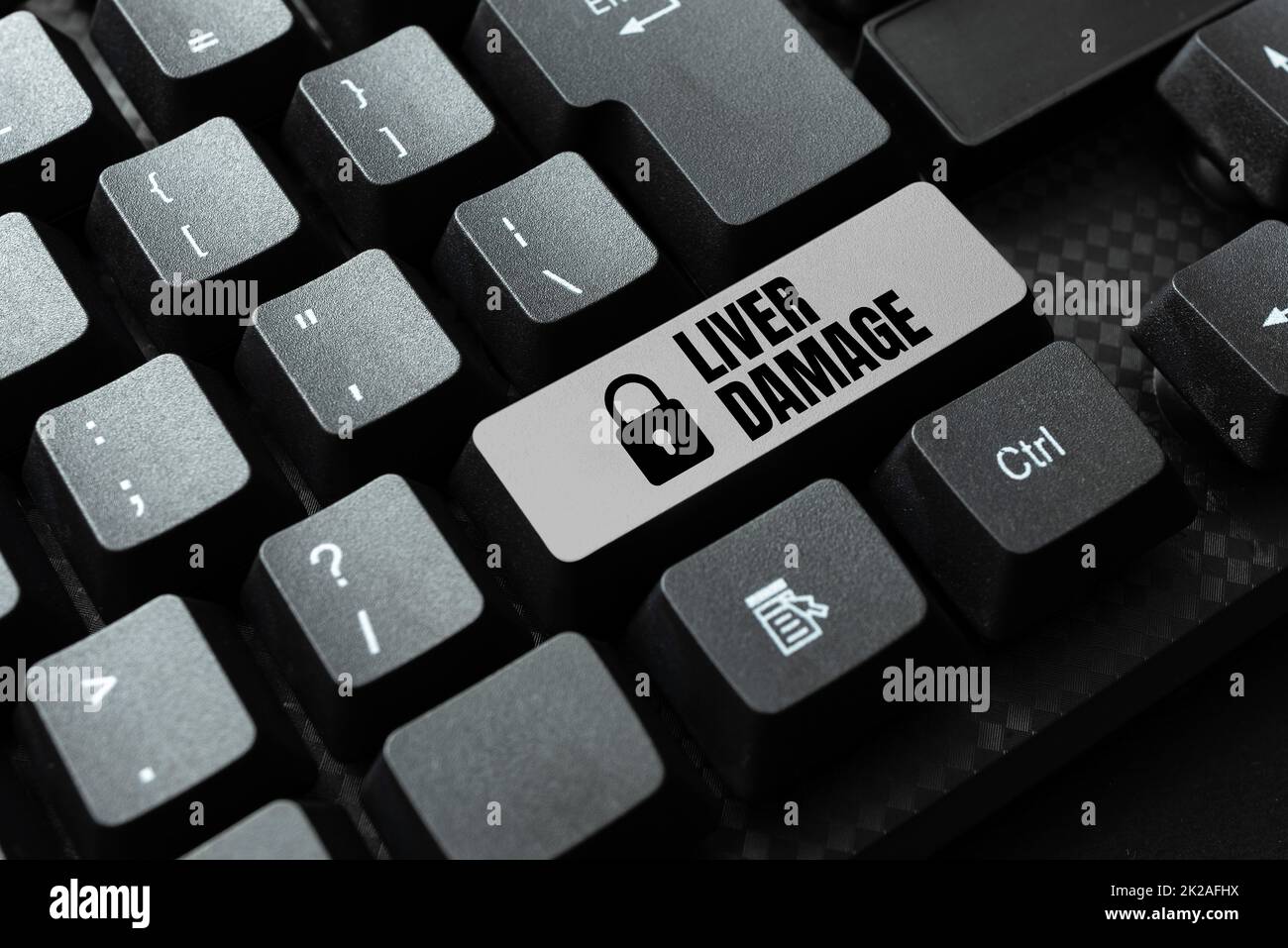 Text zeigt Inspiration Leberschäden, Geschäftsidee jede Störung der ...