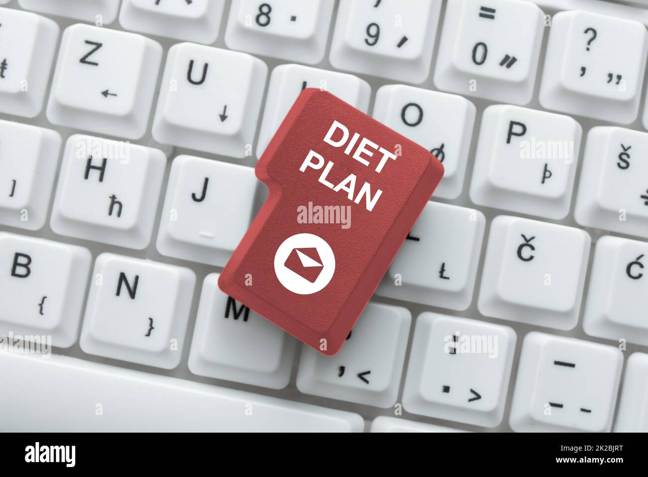 Inspiration zeigt Zeichen Diät-Plan. Geschäftlicher Ansatz die Menge an ...