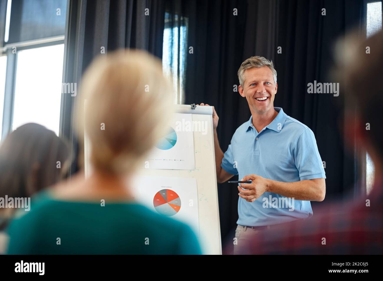 Ohne euch wäre nichts davon möglich. Aufnahme eines reifen Mannes, der ...