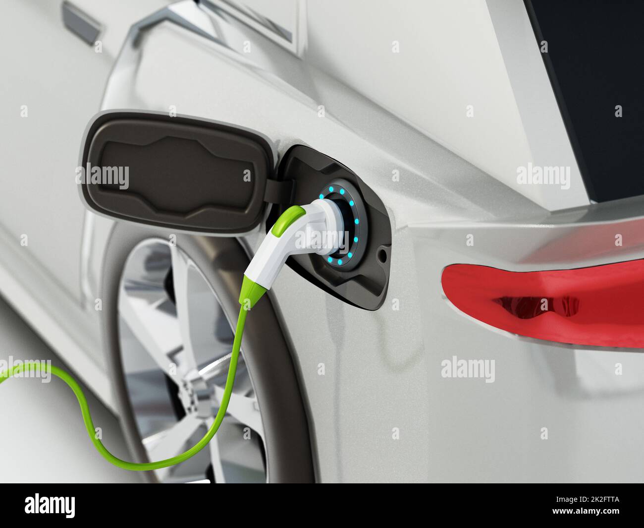 Elektro auto ladestation illustration -Fotos und -Bildmaterial in hoher ...