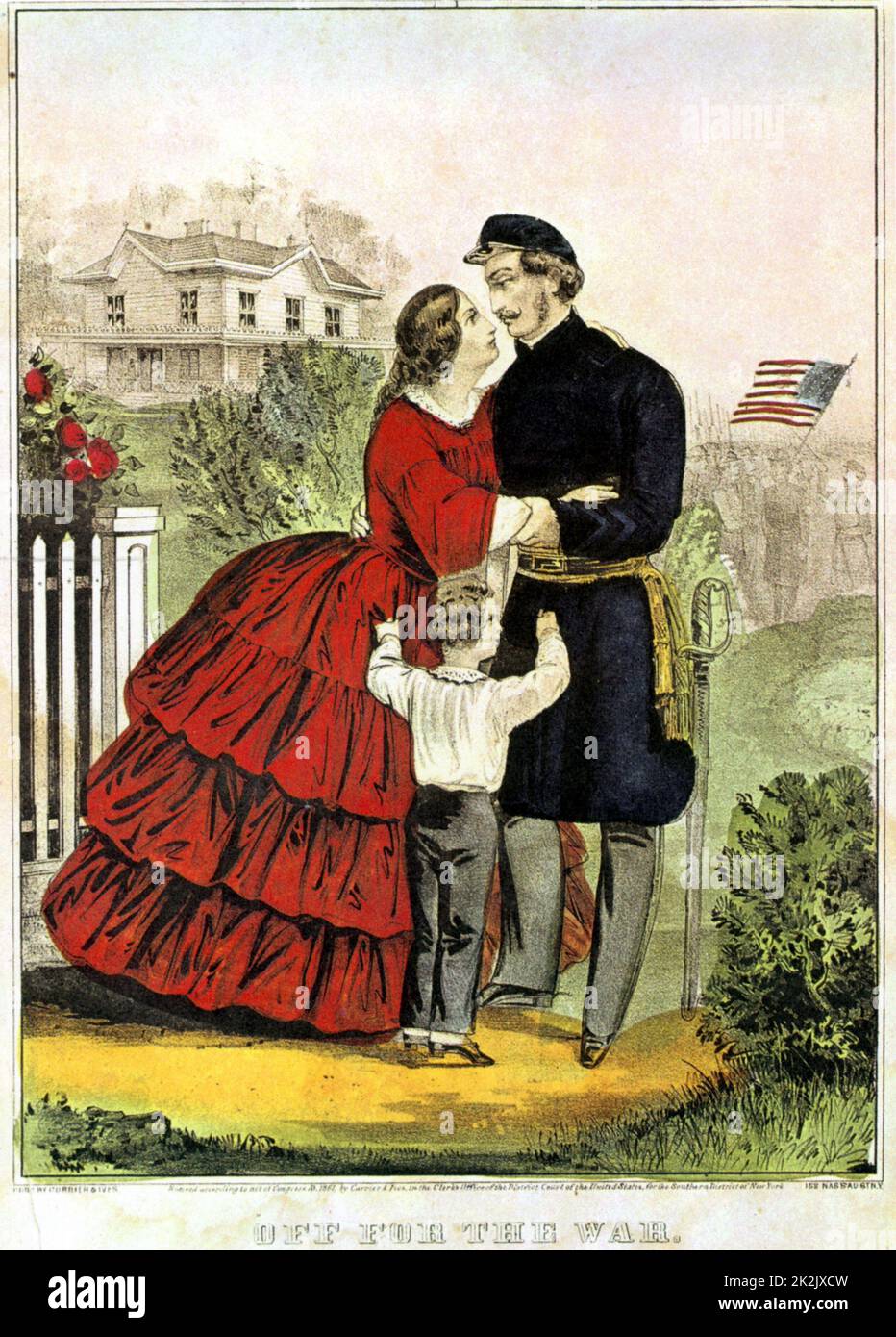 Soldat abschied nehmend -Fotos und -Bildmaterial in hoher Auflösung – Alamy