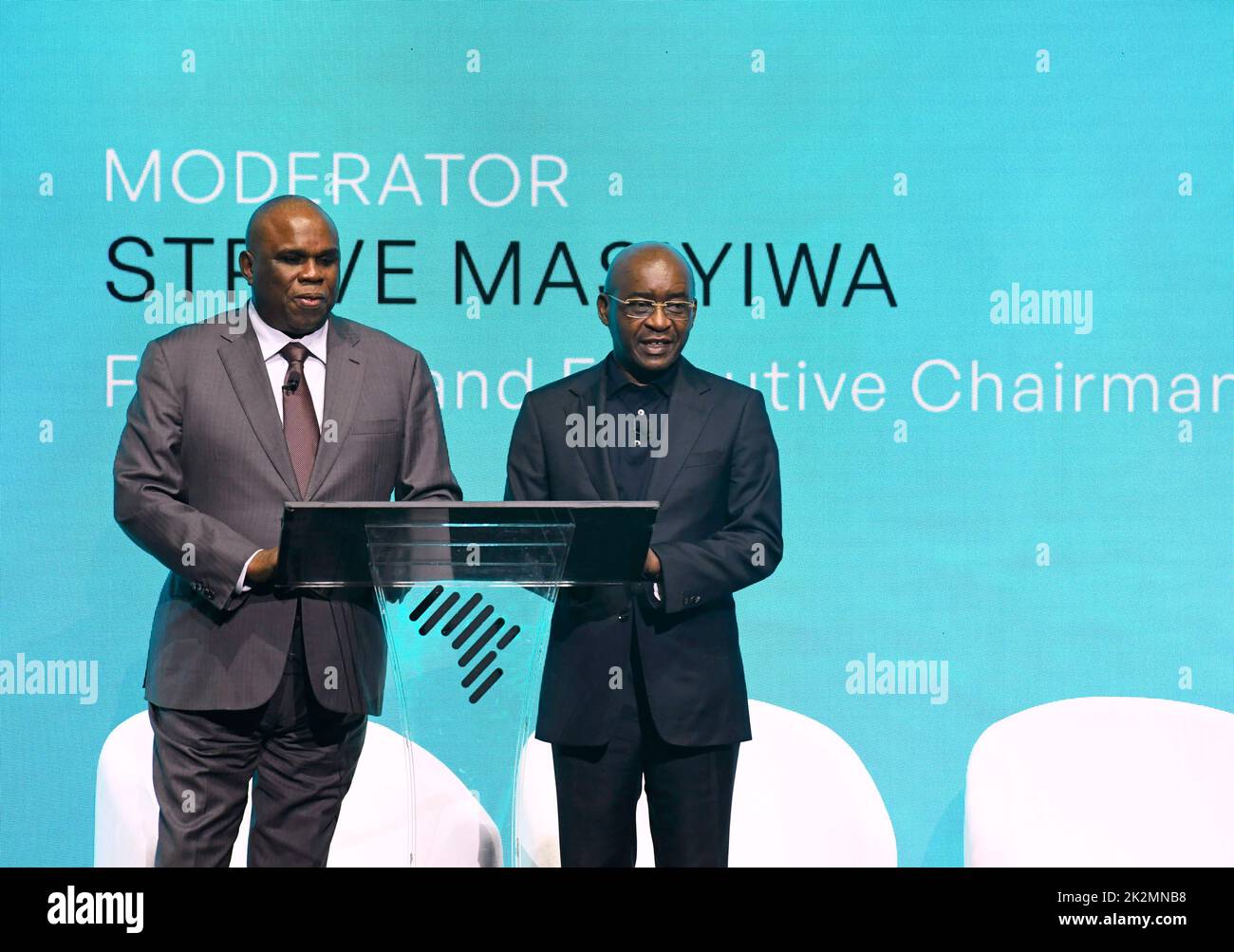 09/19/2022 New York, New York Dr. Benedict Okey Oramah und Strive ...