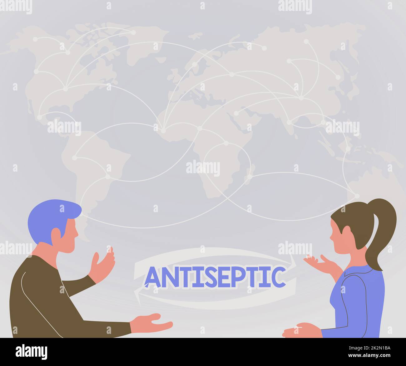 Textbeschriftung mit antiseptischem Mittel. Konzeptionelle ... Textbeschriftung mit antiseptischem Mittel. Konzeptionelle ...